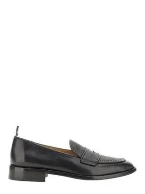 Thom Browne Varsity Penny Loafer - Black
