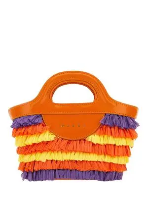 Marni Fabric Micro Tropicalia Summer Handbag - Multicolor