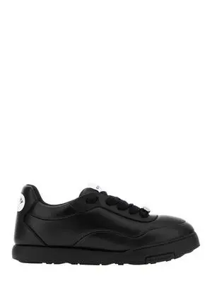 Givenchy Puffy Yard Sneakers In Nappa Leather - Black