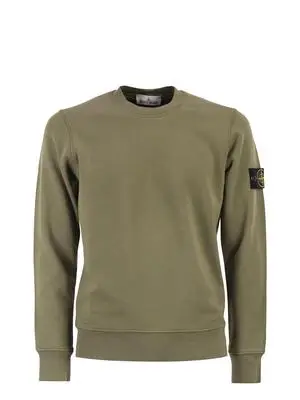 Stone Island Organic Cotton Regular Fit Sweatshirt - Multicolor