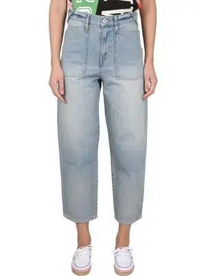 Kenzo Carrot Fit Jeans - Blue