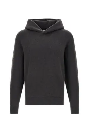 LEMAIRE Cashmere Hooded Sweater - Gray