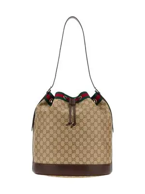 Gucci Gg Canvas Bucket Bag - Multicolor