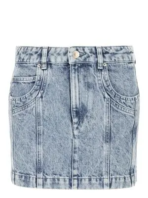 Isabel Marant Étoile Denim Mini Skirt - Multicolor