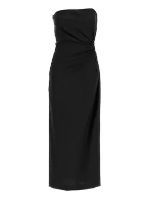Max Mara Silva Long Dress - Black