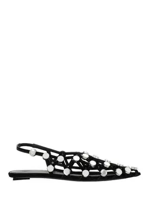 Attico Dancer Grid Shoes - Black