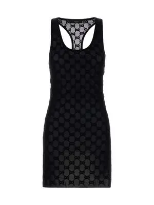 Gucci Midnight Viscose Blend Dress - Blue
