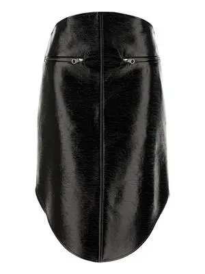 COURREGES Glossed Skirt - Multicolor
