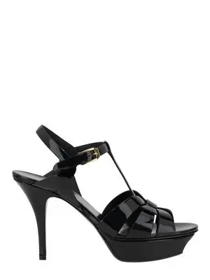 Saint Laurent Tribute Sandals - Black