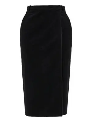 Saint Laurent Velvet Skirt - Multicolor