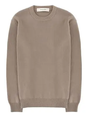 GOLDEN GOOSE GOLDEN GOOSE Cotton Jersey Sweater Green