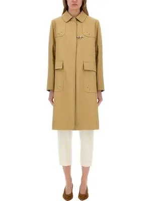 FAY FAY Car Coat Cream