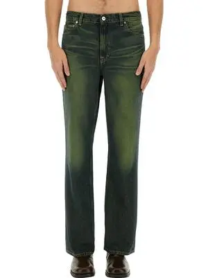 Our Legacy Straight Leg Jeans - Green