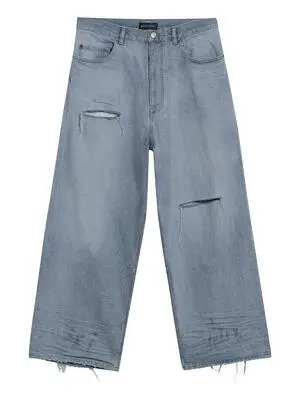 Balenciaga Wide Leg Jeans - Blue