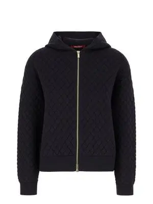 Max Mara Quilted Hooded Sweatshirt - Multicolor