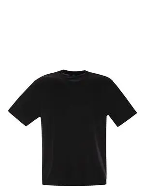Herno Cotton Jersey T-shirt - Black