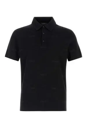Gucci Embroidered Wool Blend Polo Shirt - Multicolor