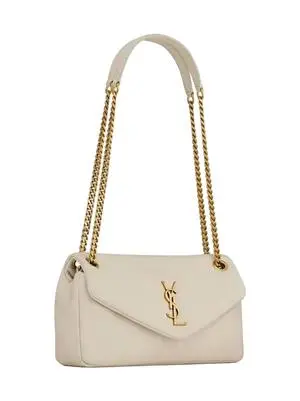 Saint Laurent Calypso Small Bag - Cream