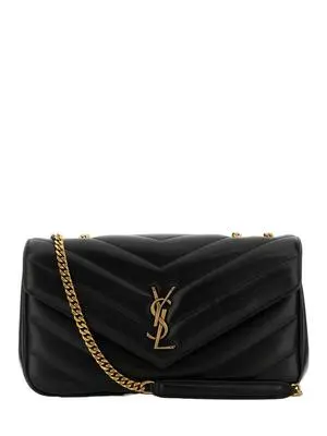 Saint Laurent Loulou Shoulder Bag - Black