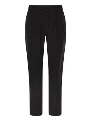 Herno Stretch Nylon Trousers - Black