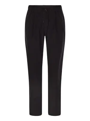 Herno Stretch Nylon Trousers - Black