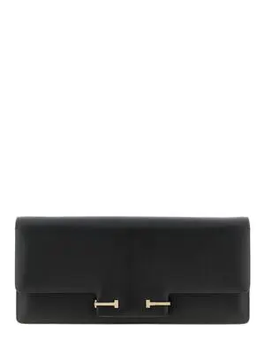 TOM FORD Supple Grain' Shoulder Bag - Black
