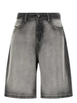 DIESEL® De-sire' Denim Shorts - Gray
