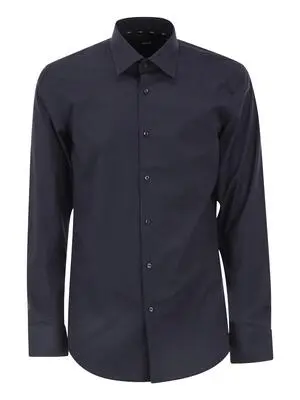 BOSS Boss Men Slim Fit Shirt In Easy-Iron Stretch Cotton Poplin