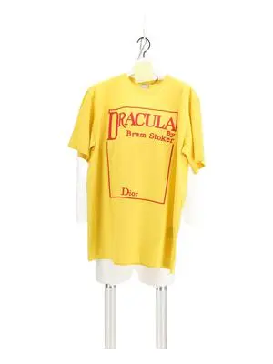 Dior Dracula Must Buy T-shirt - Yellow