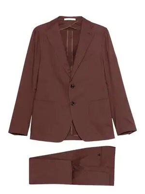 Tagliatore Suits Single Breasted Suits - Brown