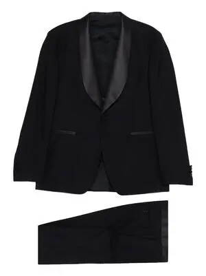 Tagliatore Suits Single Breasted Suits - Black