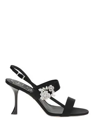 ROGER VIVIER Bouquet Sandals - Black