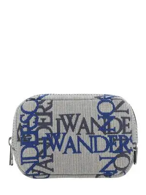 JW Anderson Embroidered Fabric Beauty Case - Multicolor