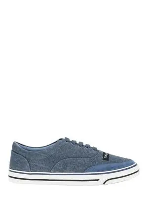 Dolce & Gabbana Dg Sailing Linen Sneakers - Blue