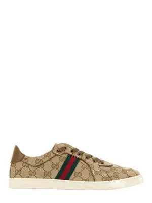 Gucci Gg Canvas Stretch Sneakers - Multicolor