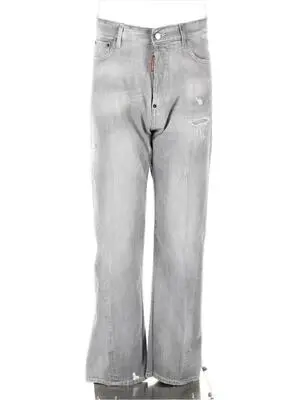 Dsquared2 Loose Twist Denim Jeans - Gray