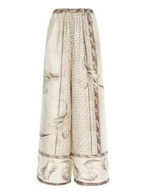 Max Mara MAX MARA Printed Trousers Multicolor