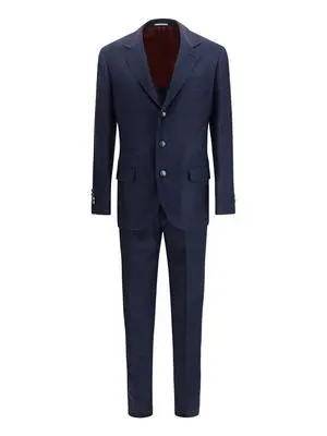 Brunello Cucinelli Two-piece Single-breasted Suit - Blue