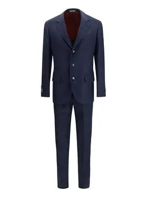 Brunello Cucinelli Two-piece Single-breasted Suit - Blue