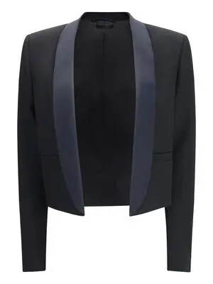 TOM FORD Cropped Single-breasted Jacket - Black