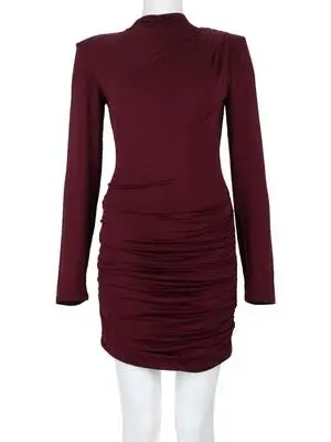 ROTATE BY BIRGER CHRISTENSEN Draped Mini Dress - Multicolor