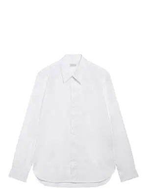 Dries Van Noten Shirt In Cotton Poplin - White