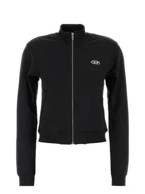 DIESEL® Cotton Sweatshirt - Black