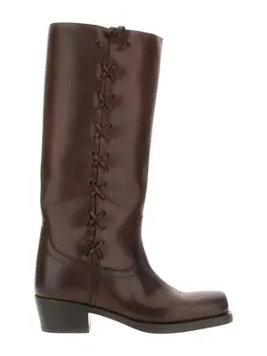 Paris Texas Knee High Boots - Multicolor