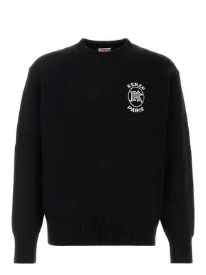 Kenzo Cotton Sweater - Black