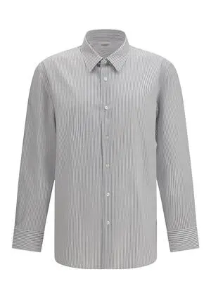 Saint Laurent Striped Shirt With Button Fastening - Multicolor