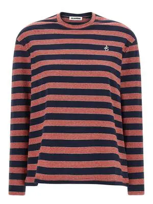 JIL SANDER JIL SANDER Striped Long-Sleeve T-Shirt Multicolor