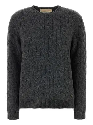 Valentino Garavani Wool Sweater - Gray