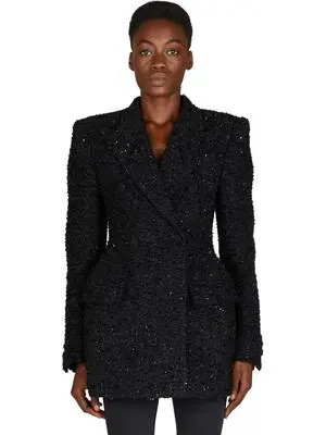Balenciaga Hourglass Jacket - Black