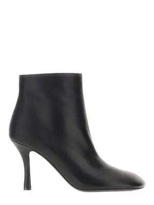 Burberry Leather Ankle Boots - Multicolor